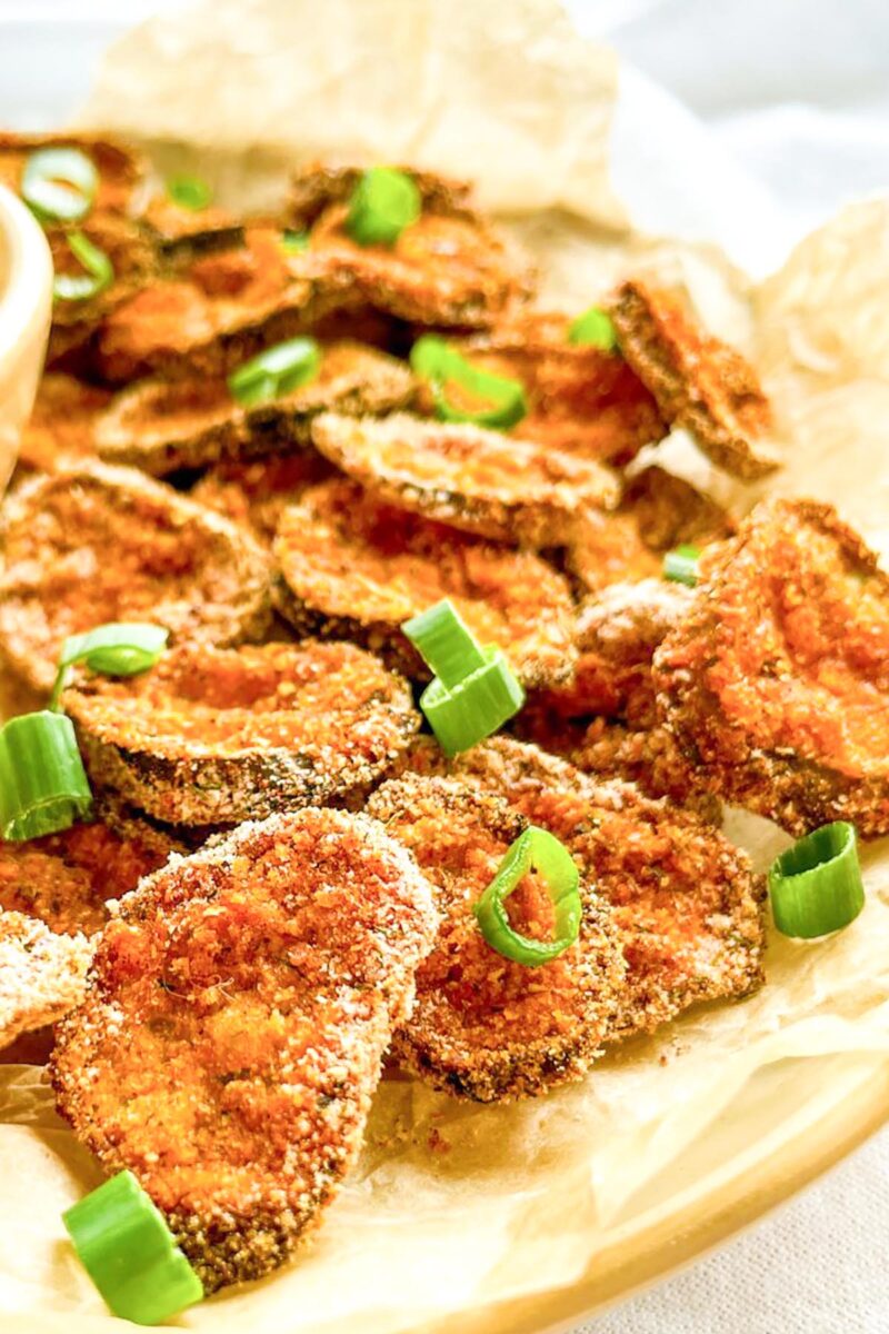 Crispy Oven-Baked Pickle Chips – Mini Bites Recipes
