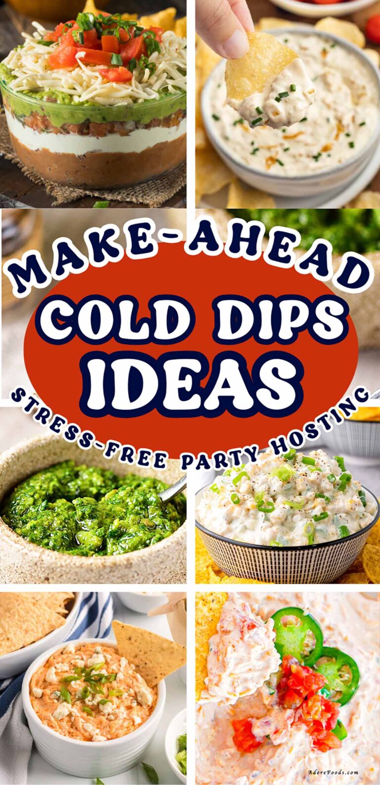 Best Cold Dips For Parties – Mini Bites Recipes