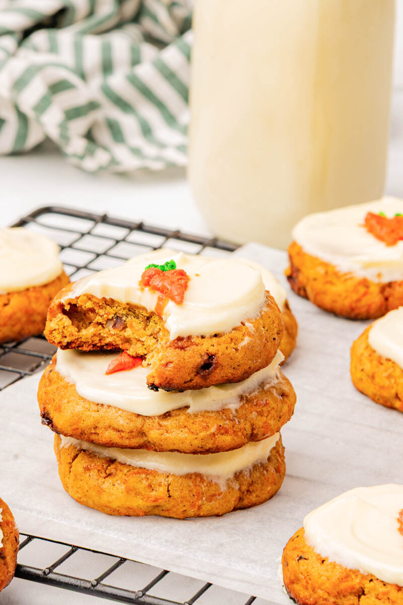 The Best Carrot Cake Cookies – Soft, Sweet & So Fun to Make! – Mini ...