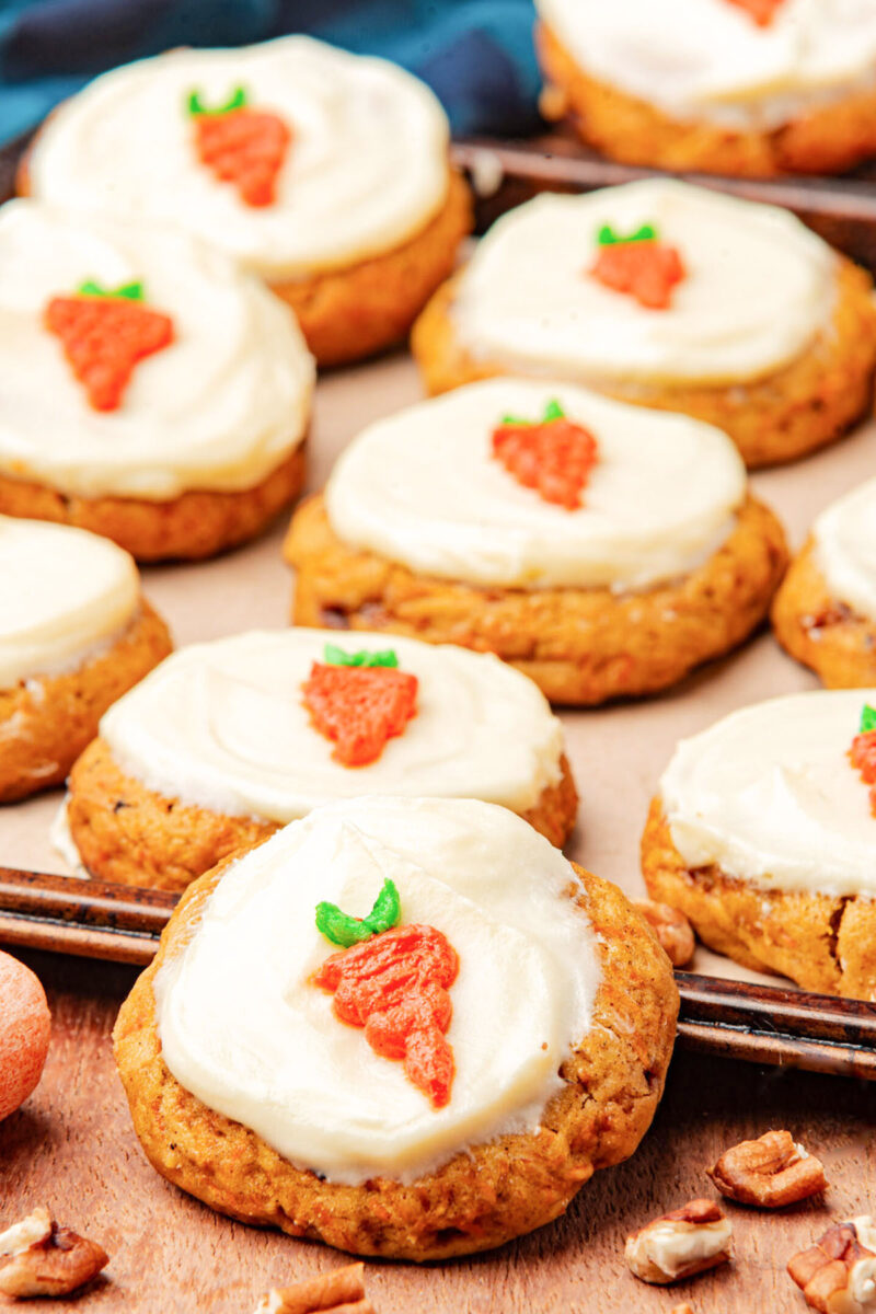 The Best Carrot Cake Cookies – Soft, Sweet & So Fun to Make! – Mini ...