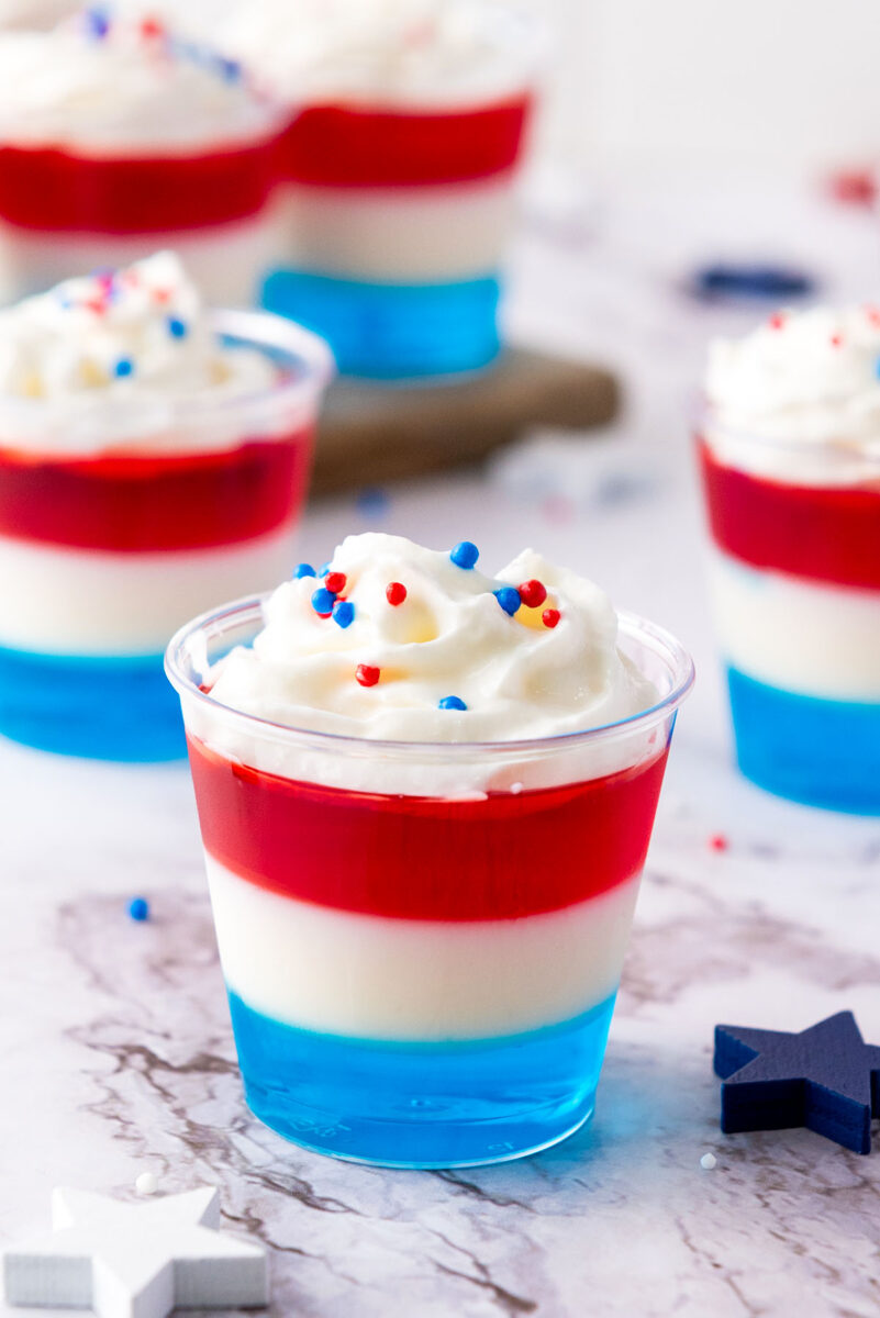 The Best Patriotic Jello Shots – Mini Bites Recipes